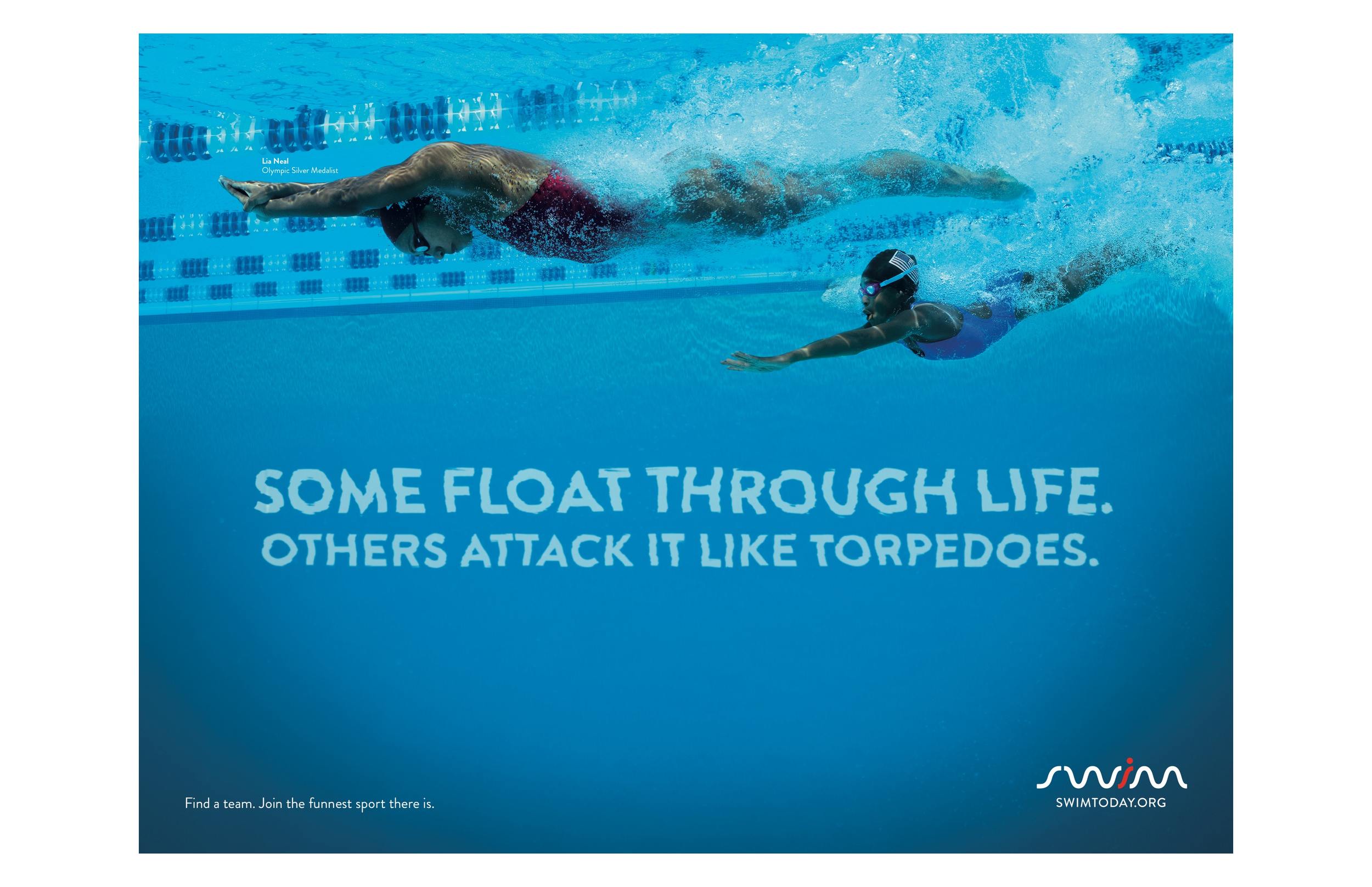 USA Swimming Print Campaign - The Show MN Winners