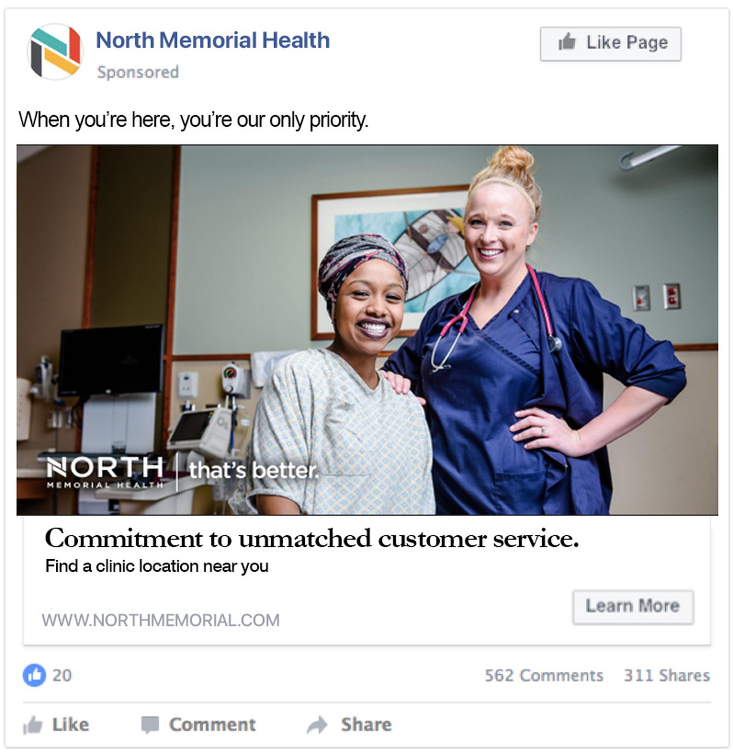 North Memorial Health Campaign - The Show MN Winners